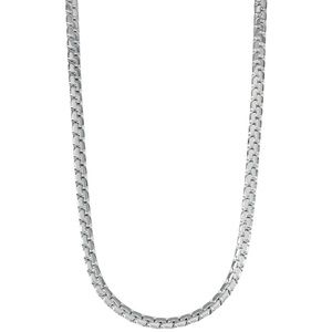 Blackjack | Accessories | Mens Stainless Steel Flat Box Chain 24 | Poshmark